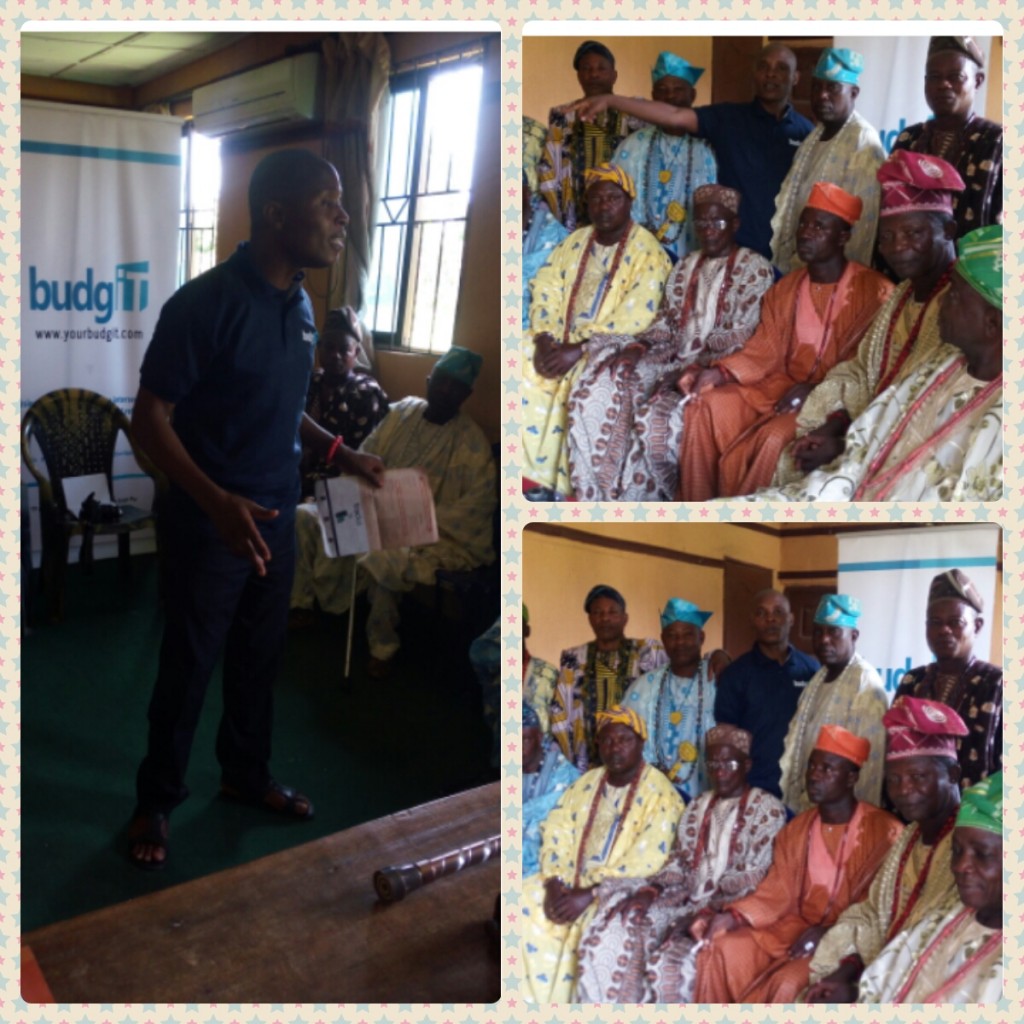 Following the Constituency Projects in Ogun State.